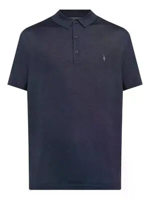 ALLSAINTS Short-sleeves Logo Polo Shirt - Blue