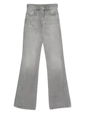 Emporio Armani Wide-leg Jeans - Grey