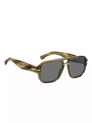 BOSS Pilot-frame Sunglasses