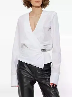 Attico Wrap-design Blouse