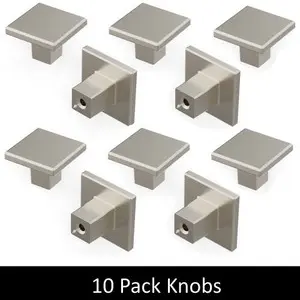 HERITAGE DESIGNS Heritage Tempo Cabinet Knobs 10-pack