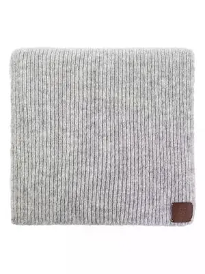 Eleventy Ribbed Scarf - Grey