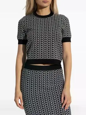 Michael Kors Monogram-pattern Top