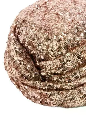 Valentino Garavani Sequin Embellished Hat