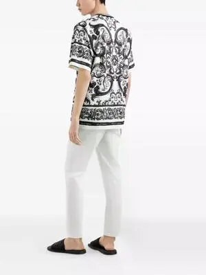 Dolce & Gabbana Tapered Trousers - White