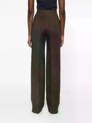 Max Mara Linen High-waisted Trousers