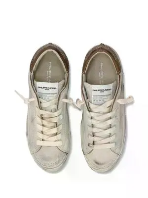 Philippe Model Leather Low-top Sneakers - White