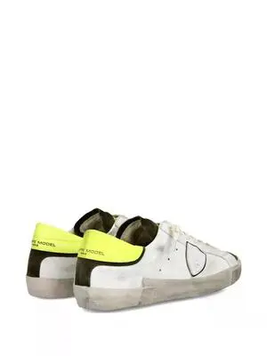 Philippe Model Panelled Low-top Sneakers - White