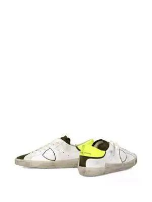 Philippe Model Panelled Low-top Sneakers - White
