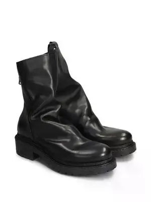 METISSE Leather Combat Boots