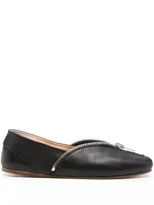 Jw Anderson Zip Up Flats For Women