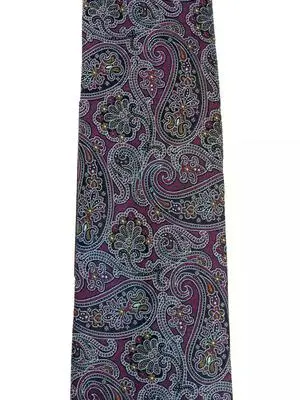 Etro Paisley-print Silk Neck Tie