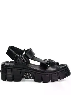 NEW ROCK Touch-strap Platform Sandals