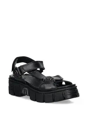 NEW ROCK Touch-strap Platform Sandals