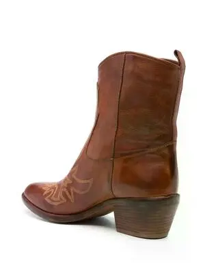 Sartore Leather Cowboy Boots