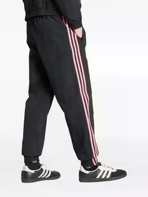 Adidas Firebird Adicolor Three-stripe Track Pants - Black