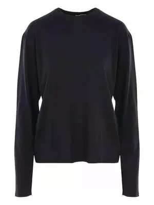 TOTEME Long-sleeved Top - Black
