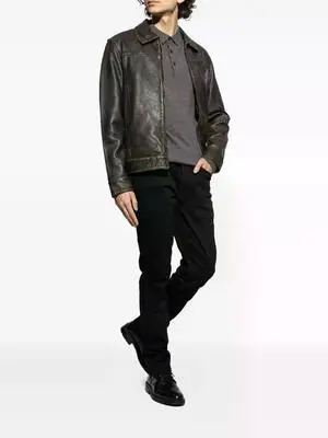 ALLSAINTS Logo-embroidered Polo Shirt