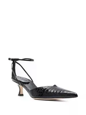 A.W.A.K.E. Mode 55mm Dina Crocodile-effect Pumps