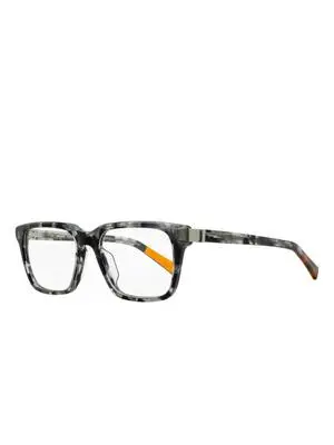 Shinola Rectangular Flexon Spring-hinge Glasses