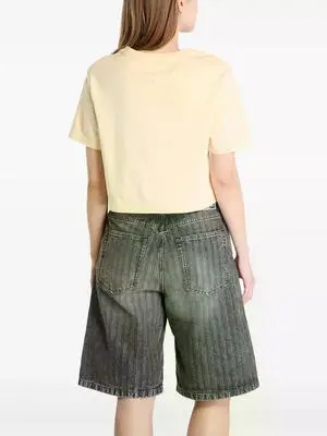 Tommy Hilfiger Embroidered Cropped T-shirt