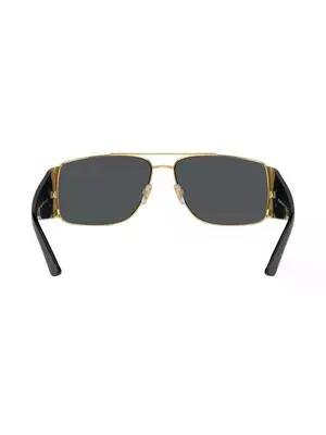 Versace Rectangle-frame Sunglasses