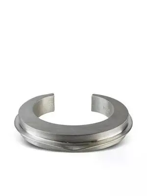 PARTS OF FOUR Sterling Crescent Folded Bracelet - Silver