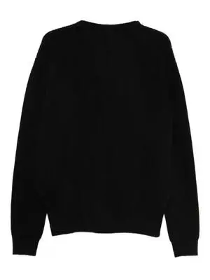 Rick Owens Mock Neck Long Sleeve Sweater