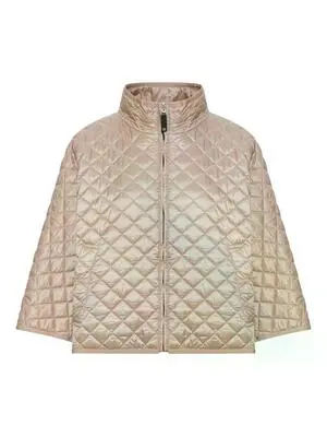 Max Mara Dolphin Quilted High-neck Jacket - Neutrals