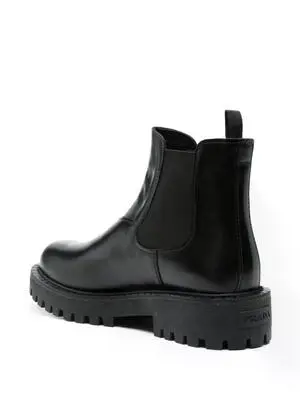 Prada 45mm Leather Chelsea Boots