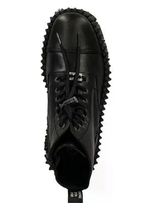 NEW ROCK Lace-up Platform Boots