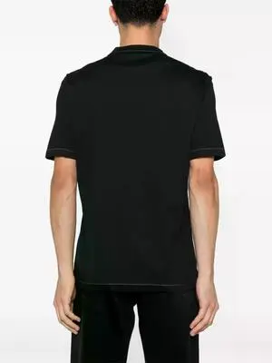 Brunello Cucinelli Embroidered-logo T-shirt