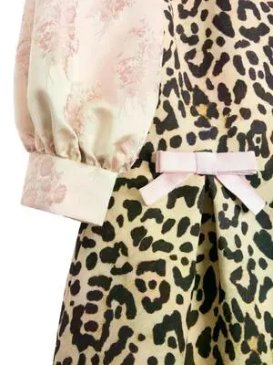 Valentino Garavani Leopard-print Mini Dress