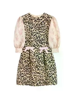 Valentino Garavani Leopard-print Mini Dress