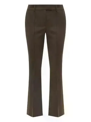 Attico High-waist Wool Trousers