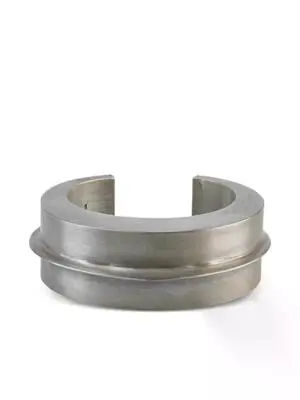 PARTS OF FOUR Sterling Crescent Folded Cuff Bracelet - Silver