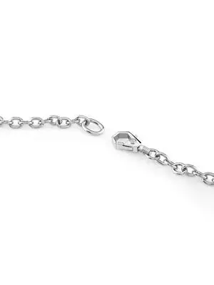 Philipp Plein Gothic Tag Pendant Necklace