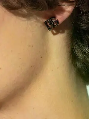Dolce & Gabbana Dg Logo Earrings
