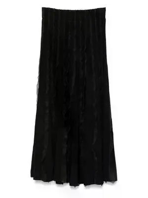 Emporio Armani Ruffled Midi Skirt