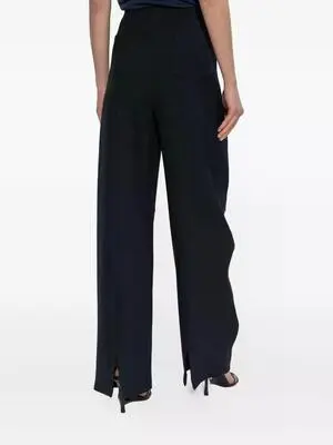 Etro Straight Leg High-waisted Zip-pocket Trousers