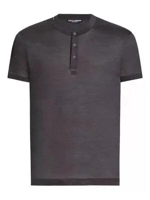 Dolce & Gabbana Silk T-shirt - Grey