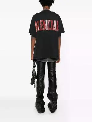 Balenciaga Security Tape Logo T-shirt
