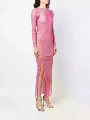SANTA BRANDS Rhinestone-embellished Maxi Dress
