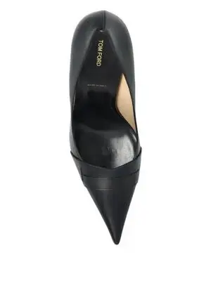 TOM FORD 110mm Eva Pointed-toe Leather Pumps