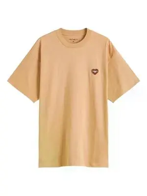 Carhartt Work In Progress Heart Ii Hartt T-shirt - Neutrals