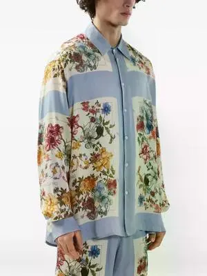 Gcds Floral-print Shirt