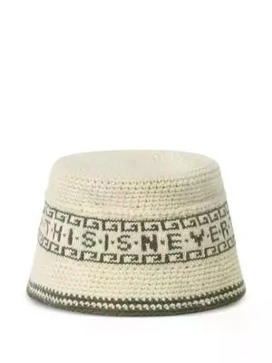 THISISNEVERTHAT Crochet Bucket Hat - Ivory