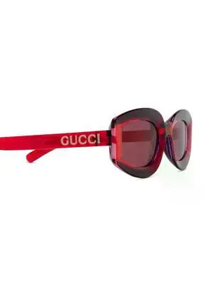 Gucci Sunset Boulevard Oval Sunglasses