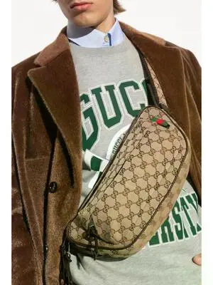 Gucci Gg Canvas Crossbody Bag