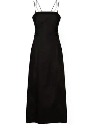 FRAME Square-neck Sleeveless Dress